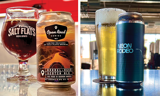 Beer reviews: Salt Flats Barrel-Aged Scotch Ale and Templin Family Neon Rodeo | Drink | Salt ...